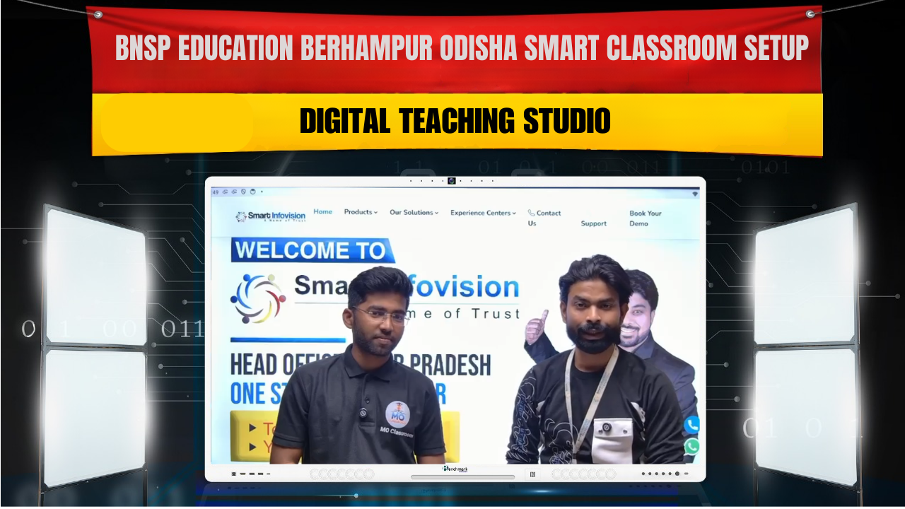 BNSP Education Berhampur Odisha Smart Classroom Setup | Digital Teachi ...