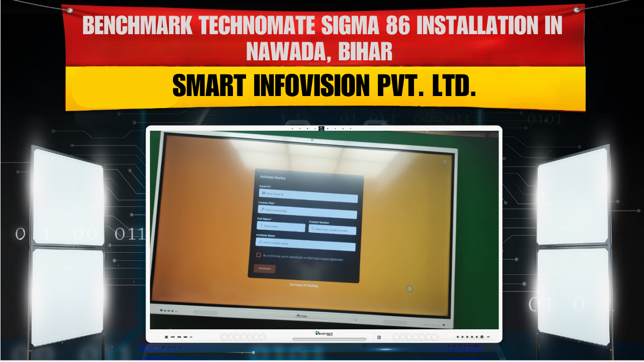 Benchmark Technomate Sigma 86 Installation in Nawada, Bihar | Smart In ...