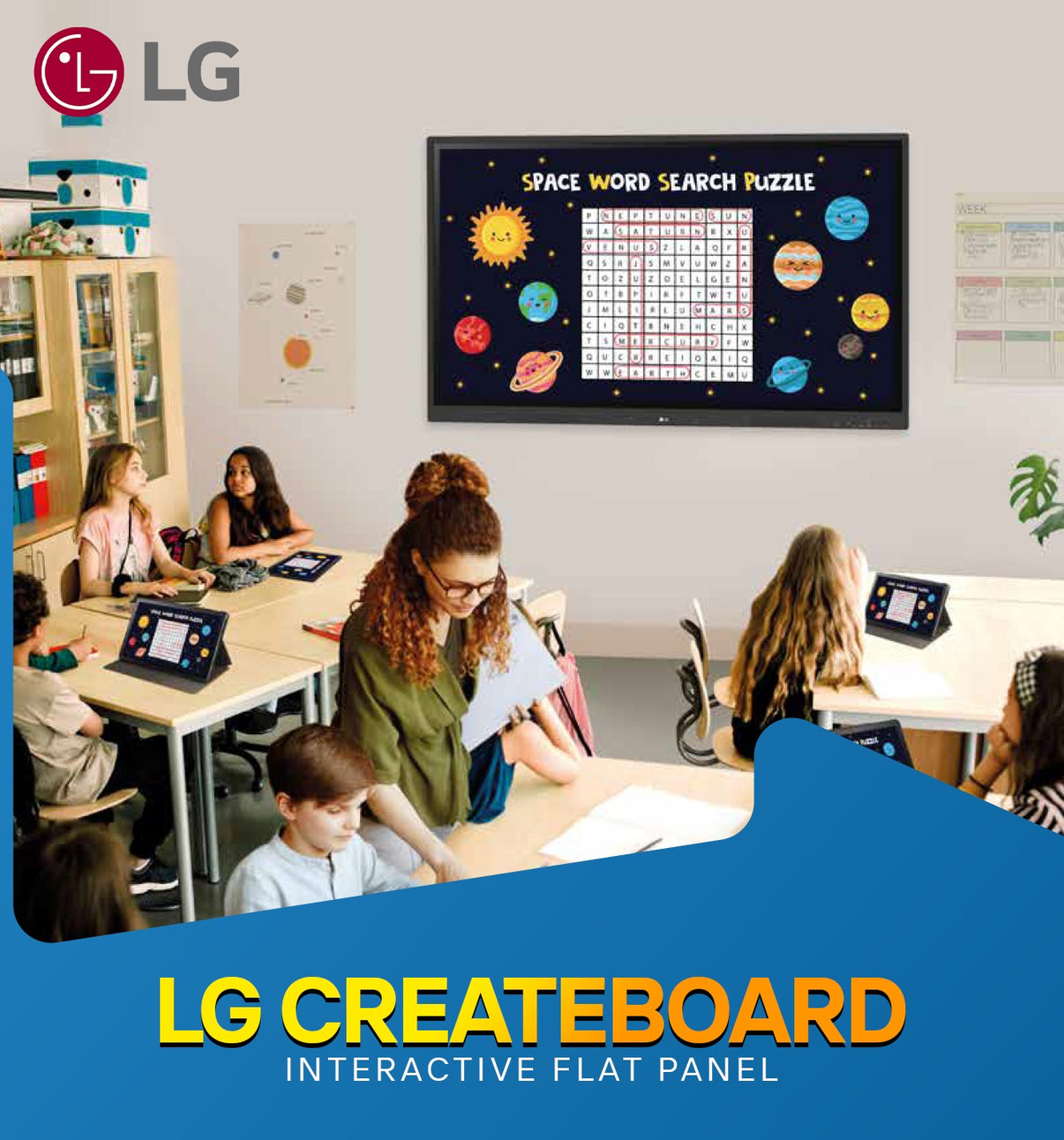 LG CreateBoard TR3DK | LG Interactive Flat Panel UHD IR-Type Touch Dig ...